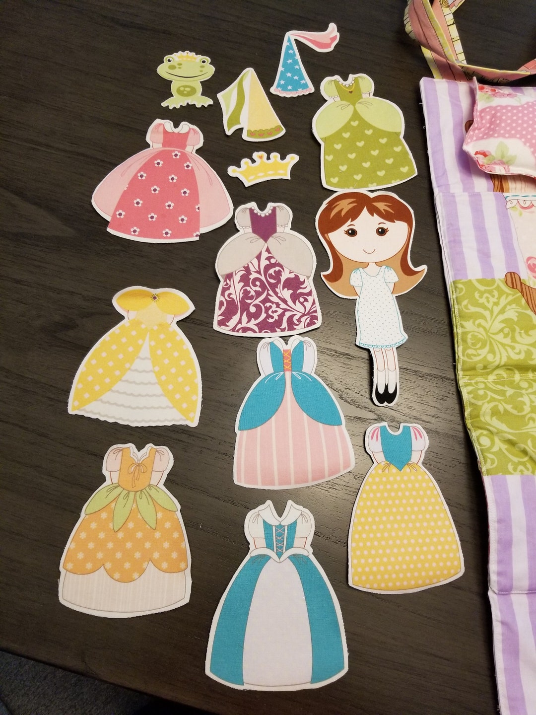 Fabric Paper Doll Set - Etsy