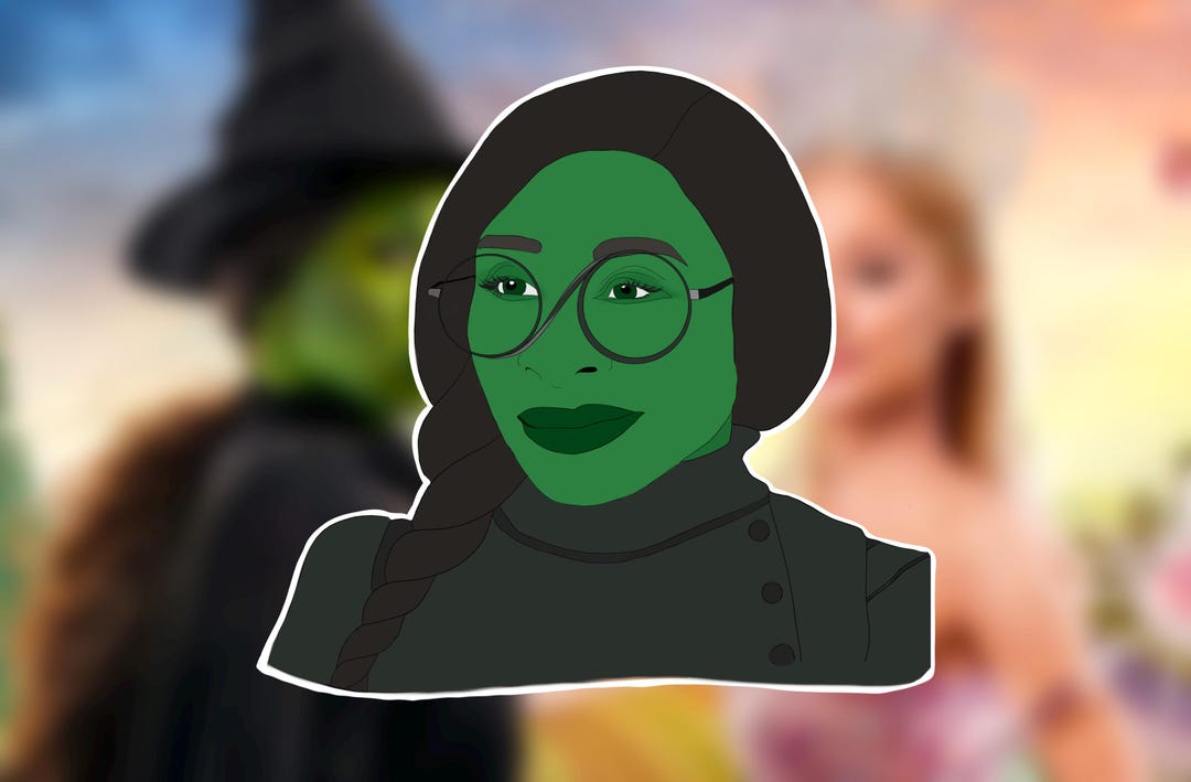Elphaba Cynthia Sticker - Etsy