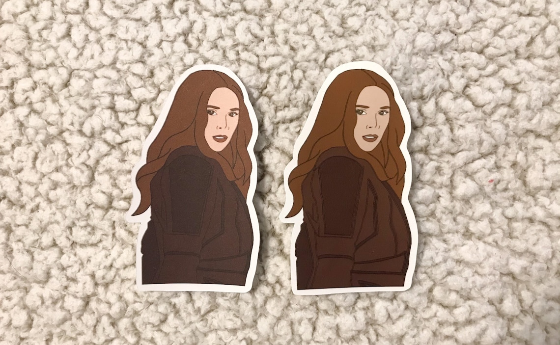 Wanda Maximoff Sticker - Etsy