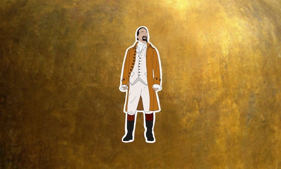Alexander Hamilton Sticker | Etsy