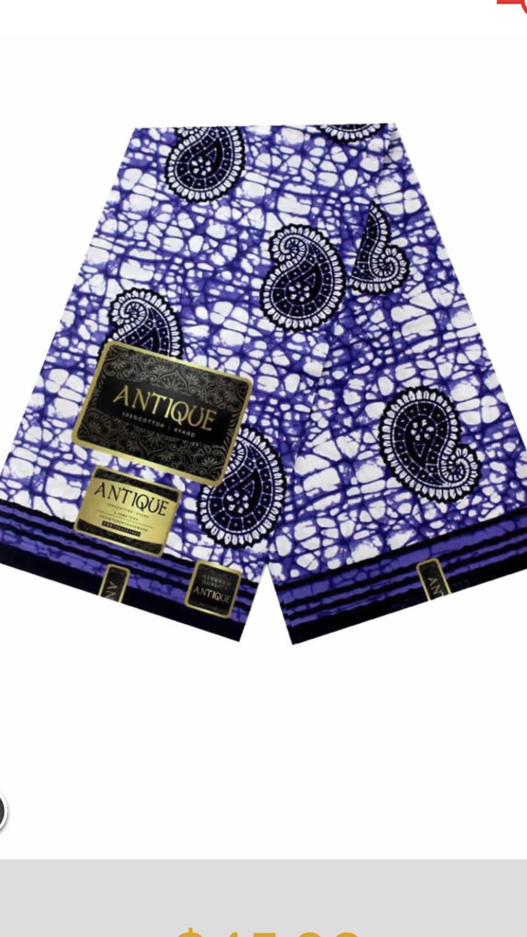 Bold Pattern Fabric/african Inspired Fabric/vibrant African Fabric/100% ...