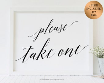 Take one sign | Etsy