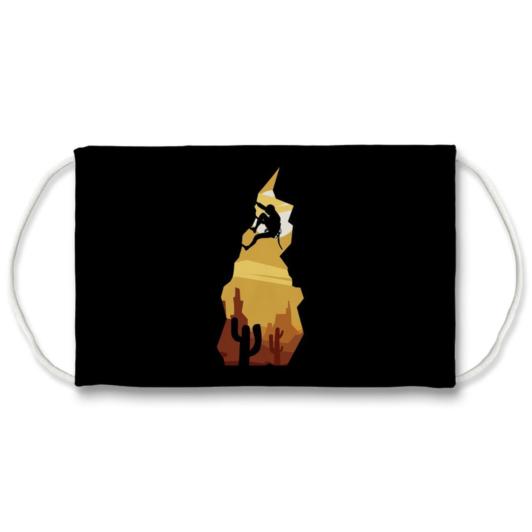 Rock Climbing Mask Sublimation Face Mask - Etsy