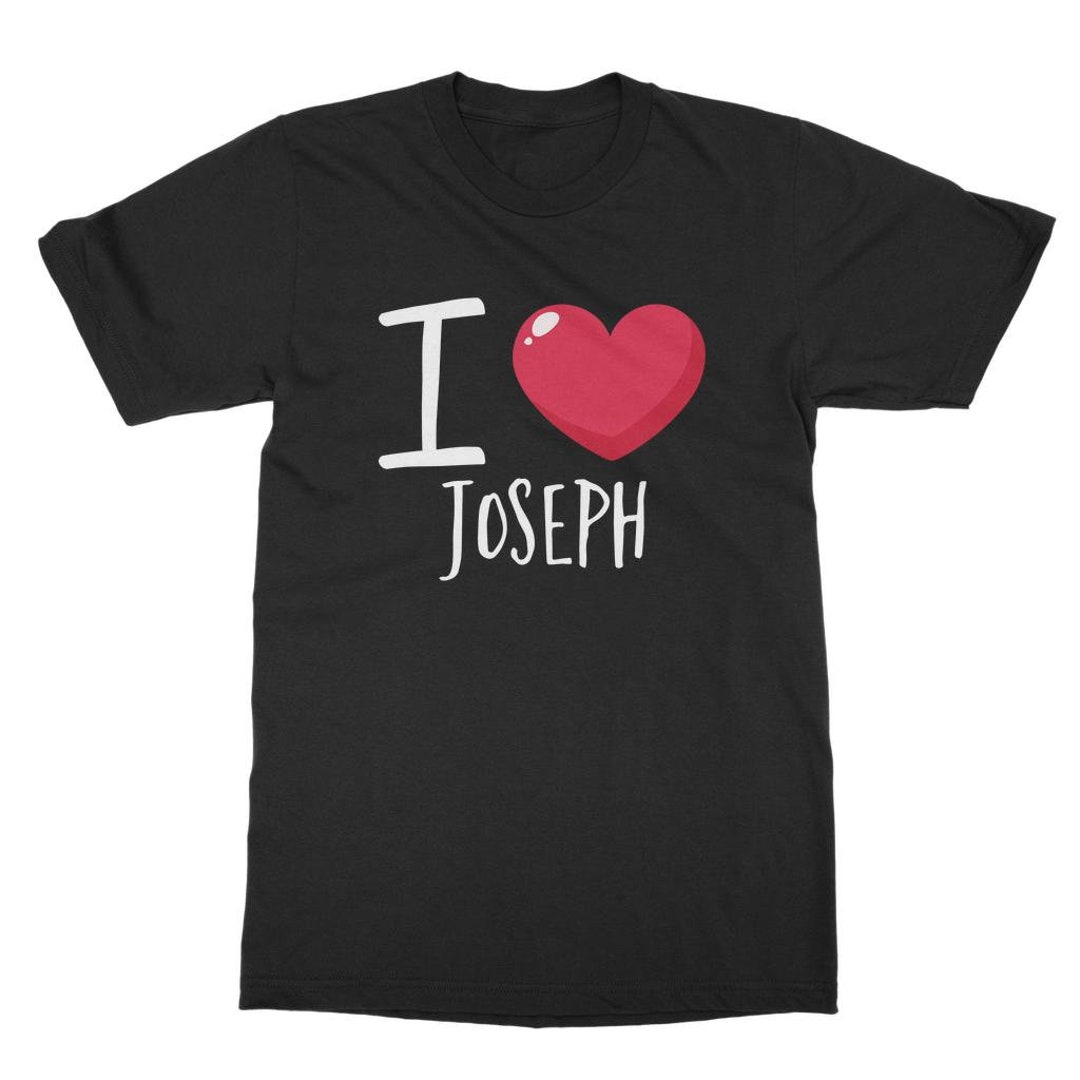 I Love Joseph Classic Adult T-shirt - Etsy