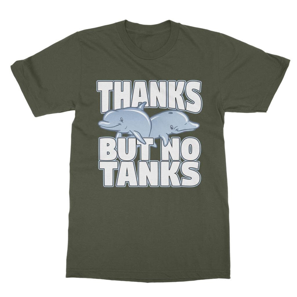 Thanks but No Tanks Classic Adult T-shirt | Etsy