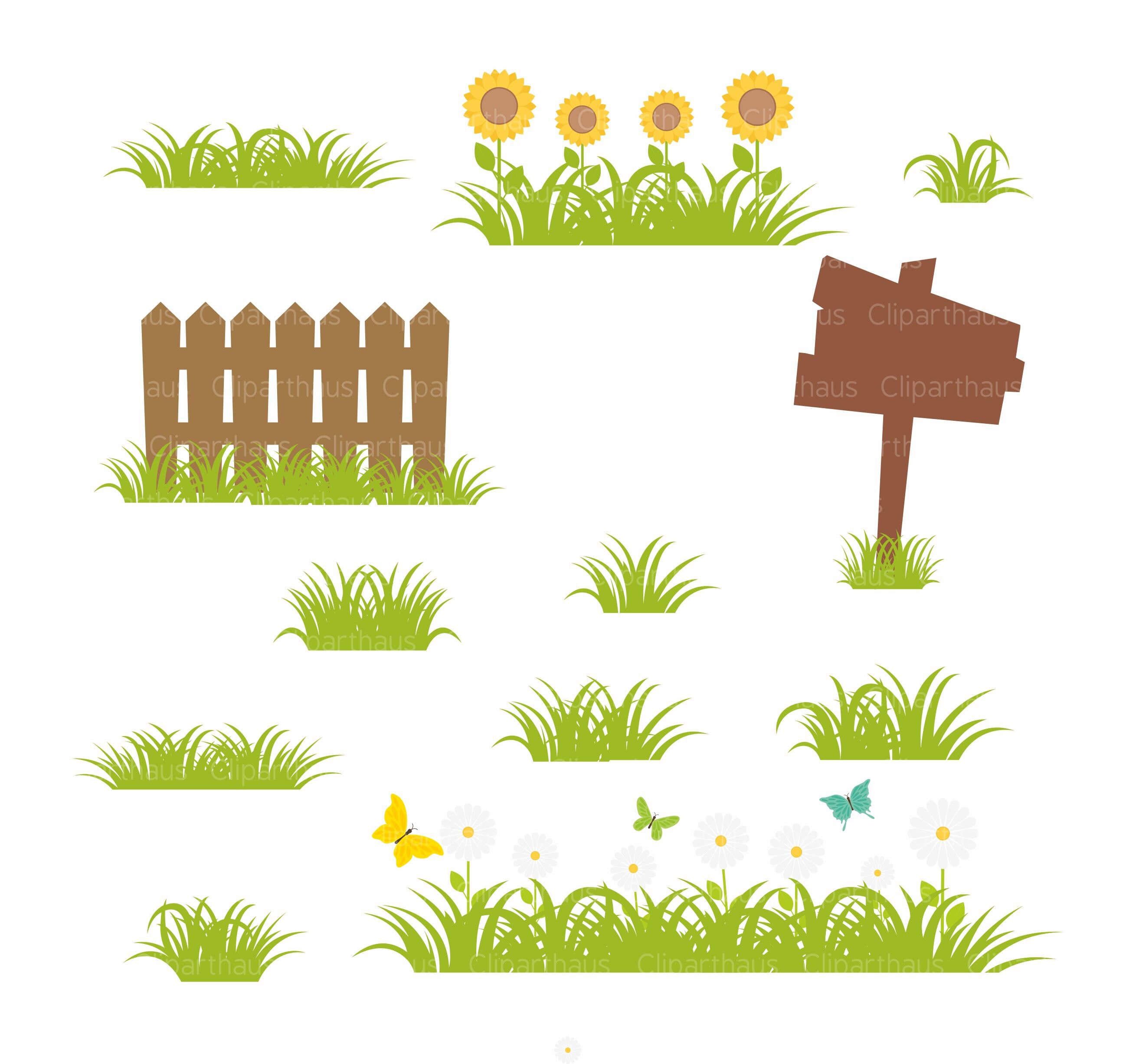 Grass Clipart, Clipart Grass, Vector Grass, Grass Clip Art, Commercial ...