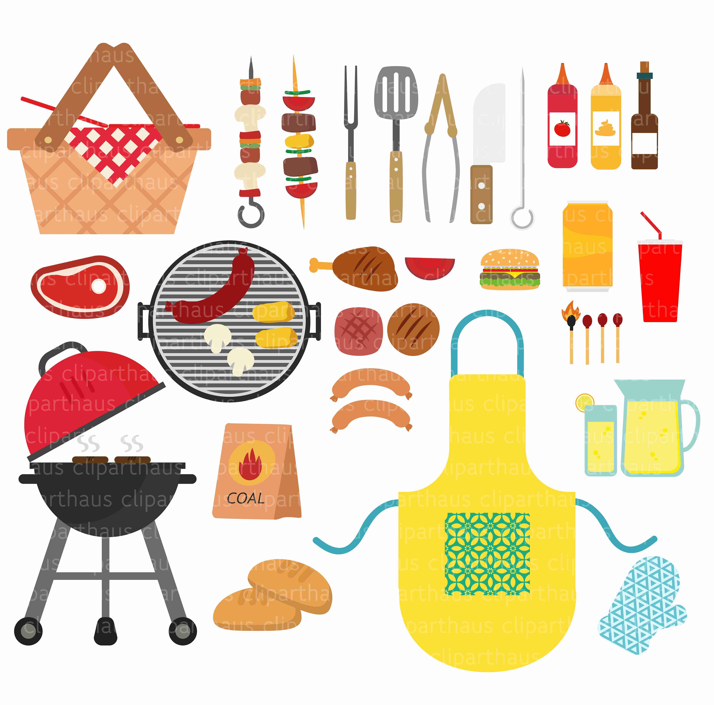 Clipart Barbeque, Barbeque Clipart, Barbeque Svg, BBQ Clipart, Bbq Clip ...