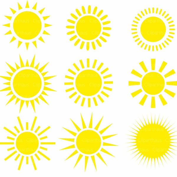 Sun Svg - Etsy