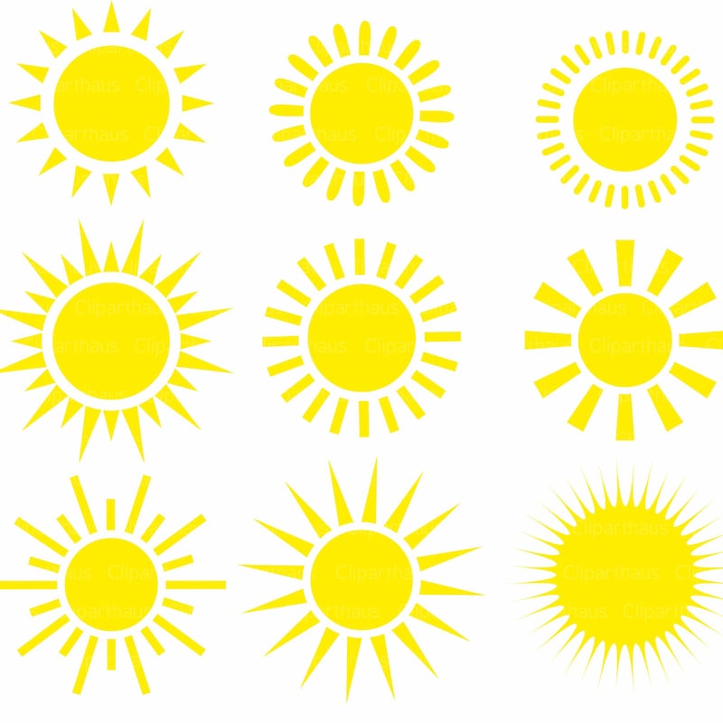 Sun Svg - Etsy