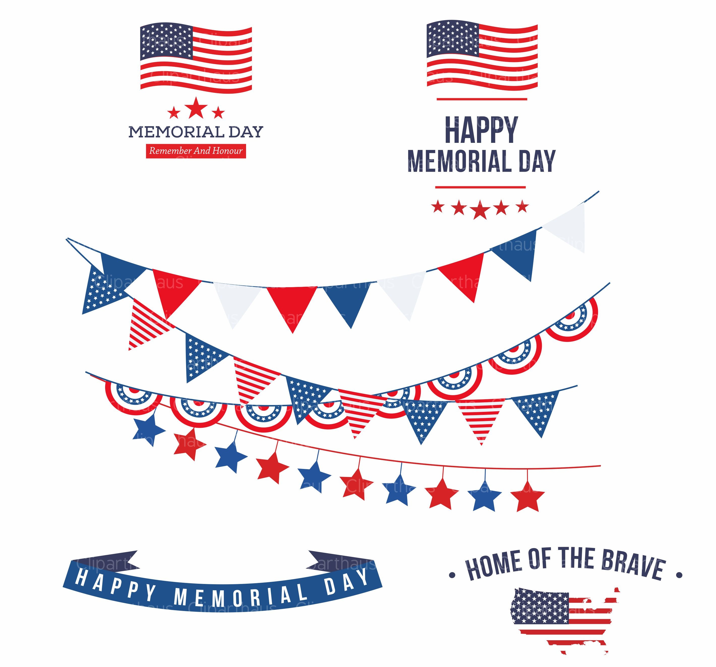 Clipart Memorial Day