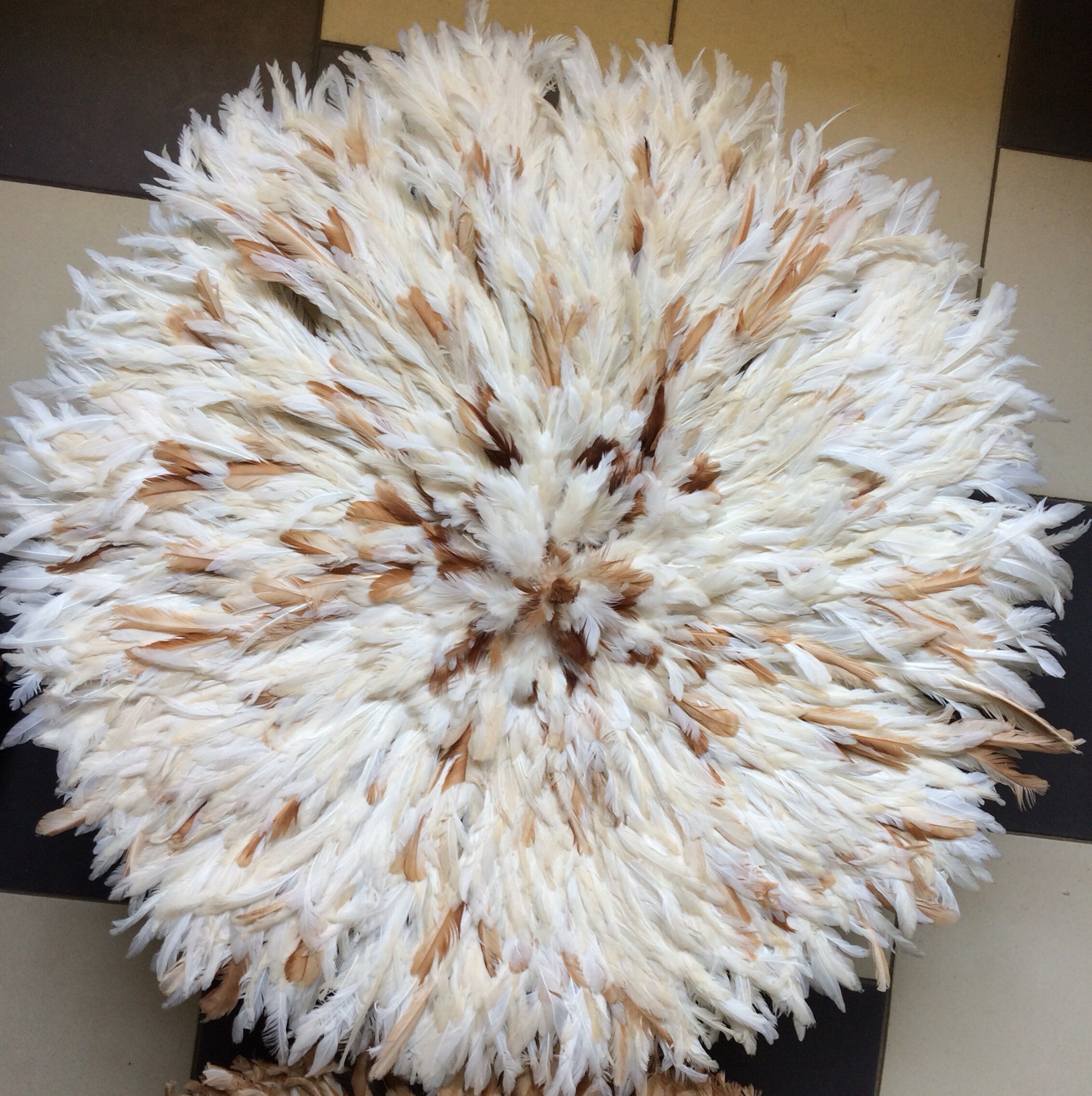 Natural Set of 3 Beige and Tan Juju Hats 1x60cm 1x50cm - Etsy