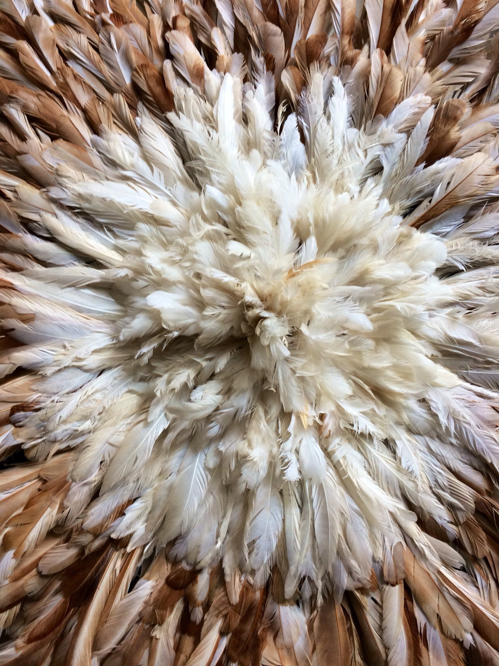 Natural Set of 3 Beige and Tan Juju Hats 1x60cm 1x50cm - Etsy