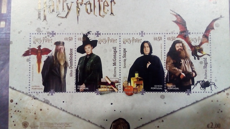 Harry Potter Stamps Colecction - Etsy