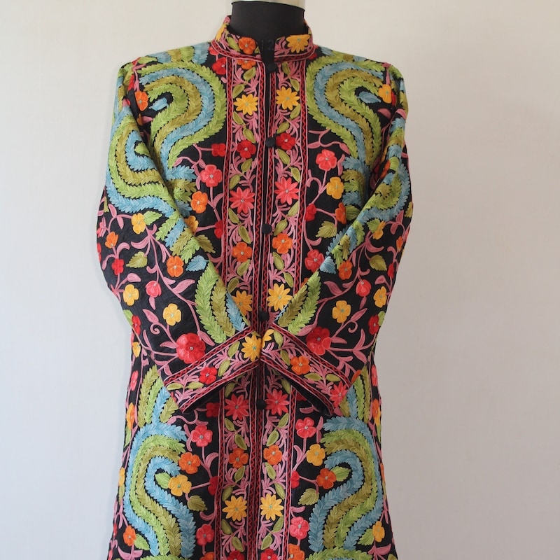 Embroidered Coat - Etsy