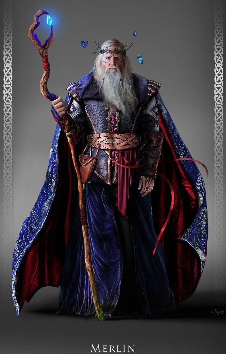 Merlin Divine Consciousness Healing - Etsy