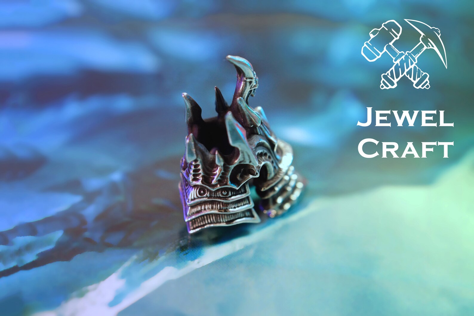 Lich King's Crown Bead World of Warcraft | Etsy