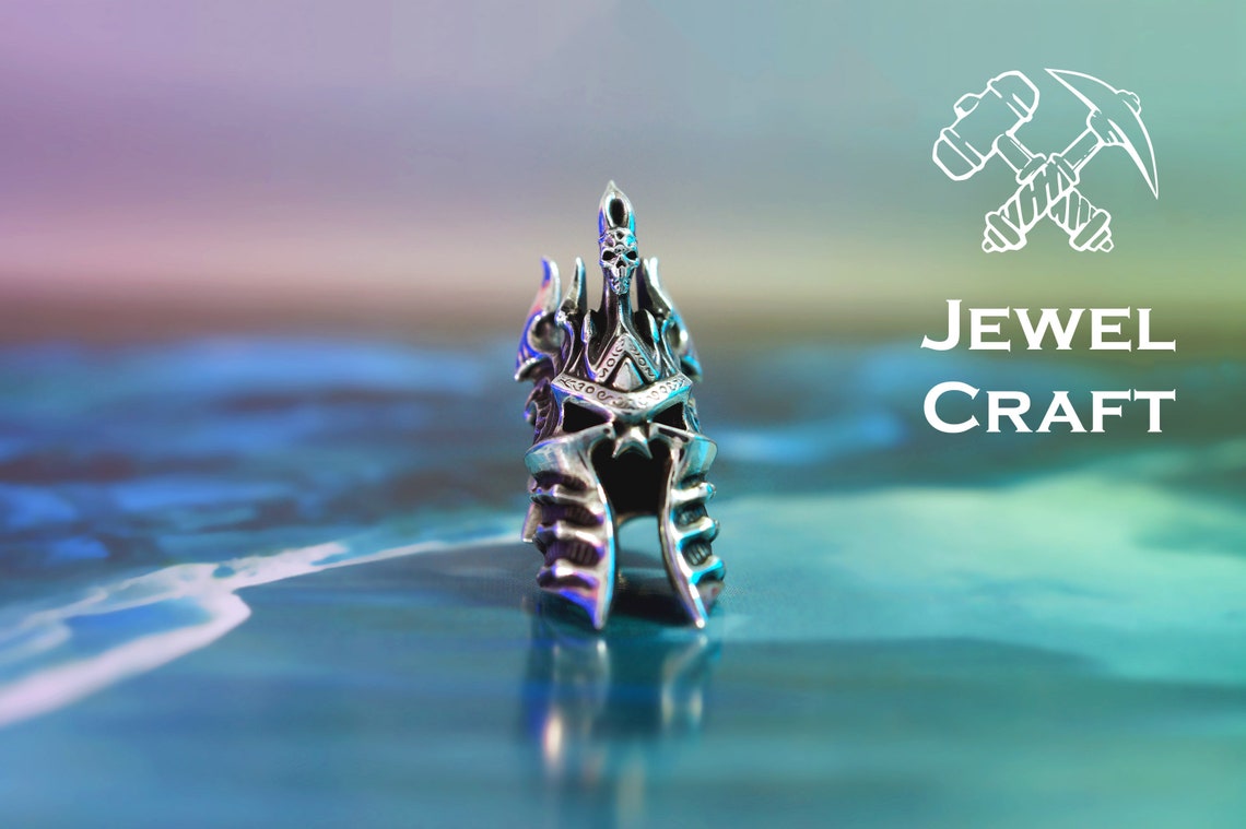 Lich King's Crown Bead World of Warcraft | Etsy
