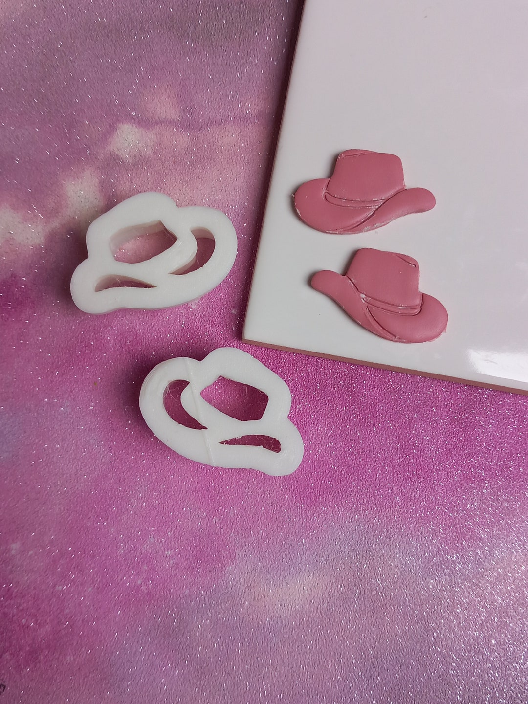Cowboy Hat Polymer Clay Cutter Set: Western Earring DIY - Etsy
