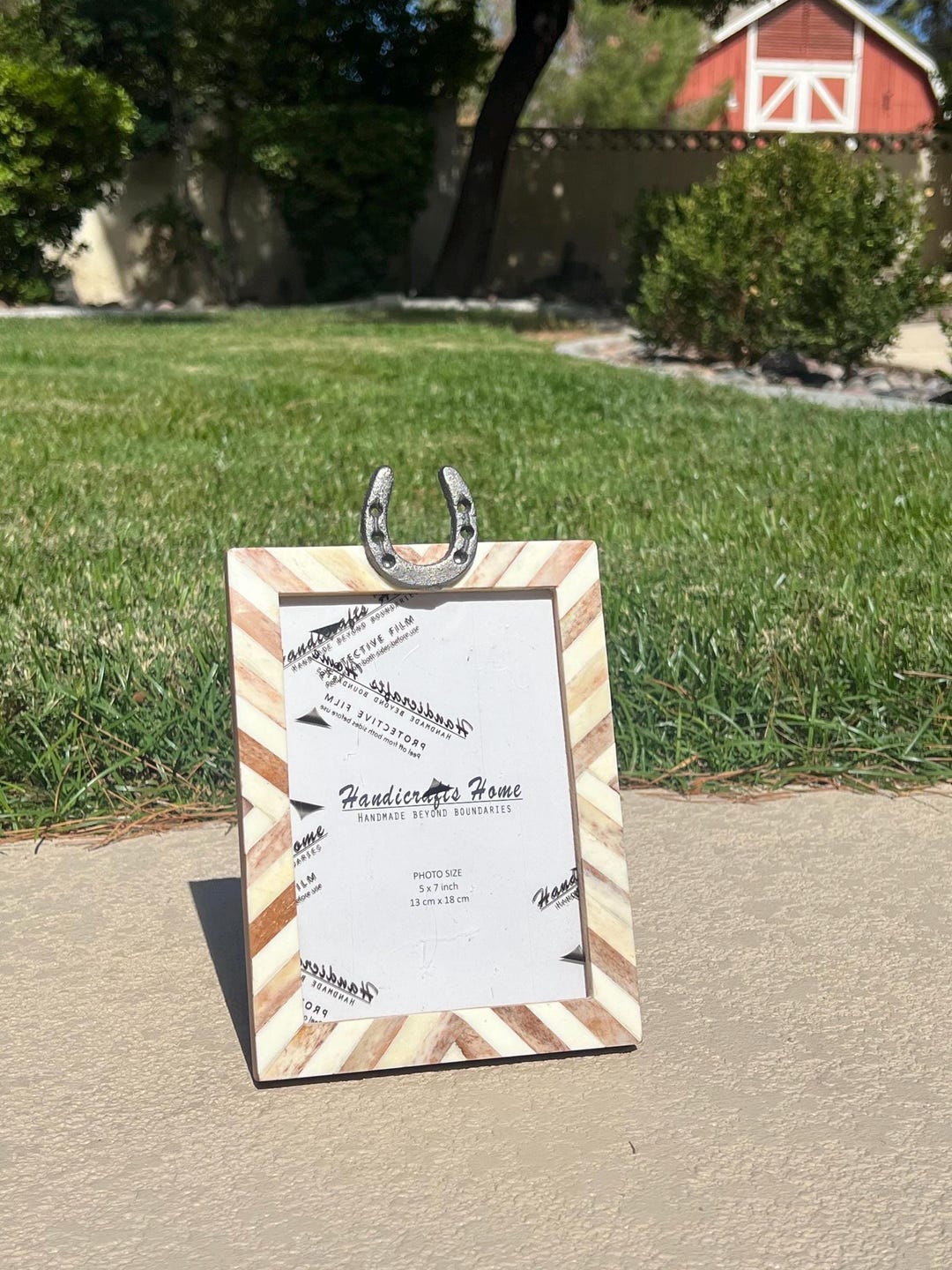 Horseshoe Picture Frame - Etsy