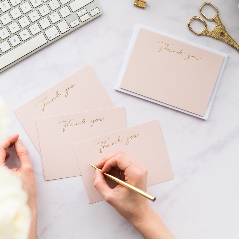 Thank You Stationery - Etsy