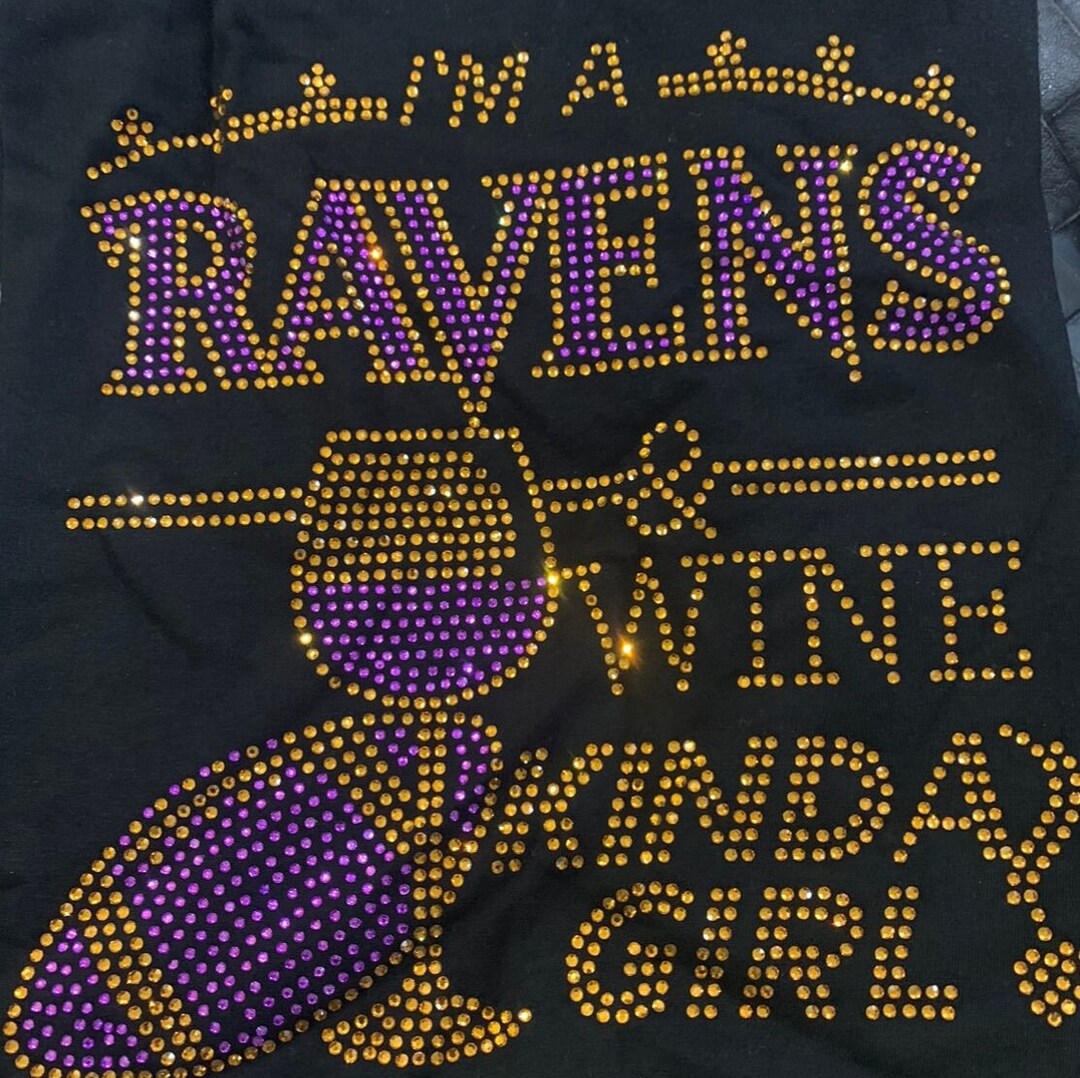 Ravens and Wine Kind of Girl (black, White, or Purple Unisex T-shirt ...