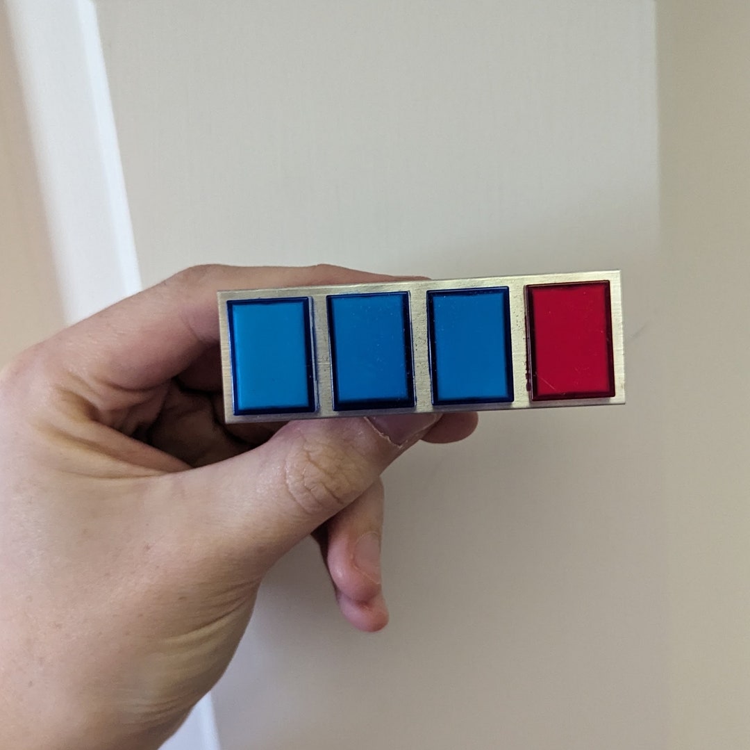 Imperial Rank Badge ISB Agent Star Wars Officer Costume Push Button - Etsy