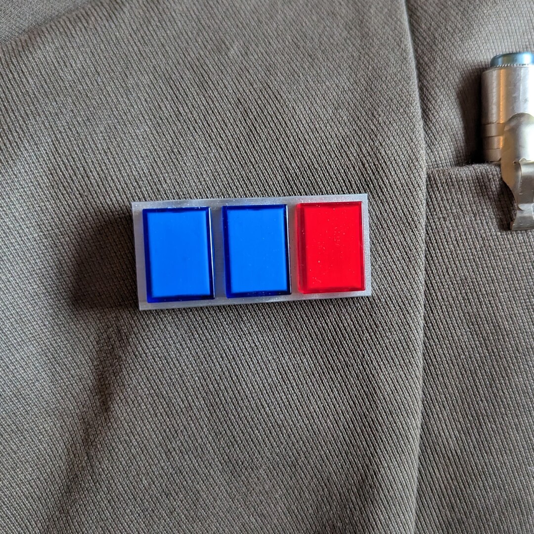 Imperial Rank Badge Rogue One Navy Lieutenant Star Wars Officer Costume ...