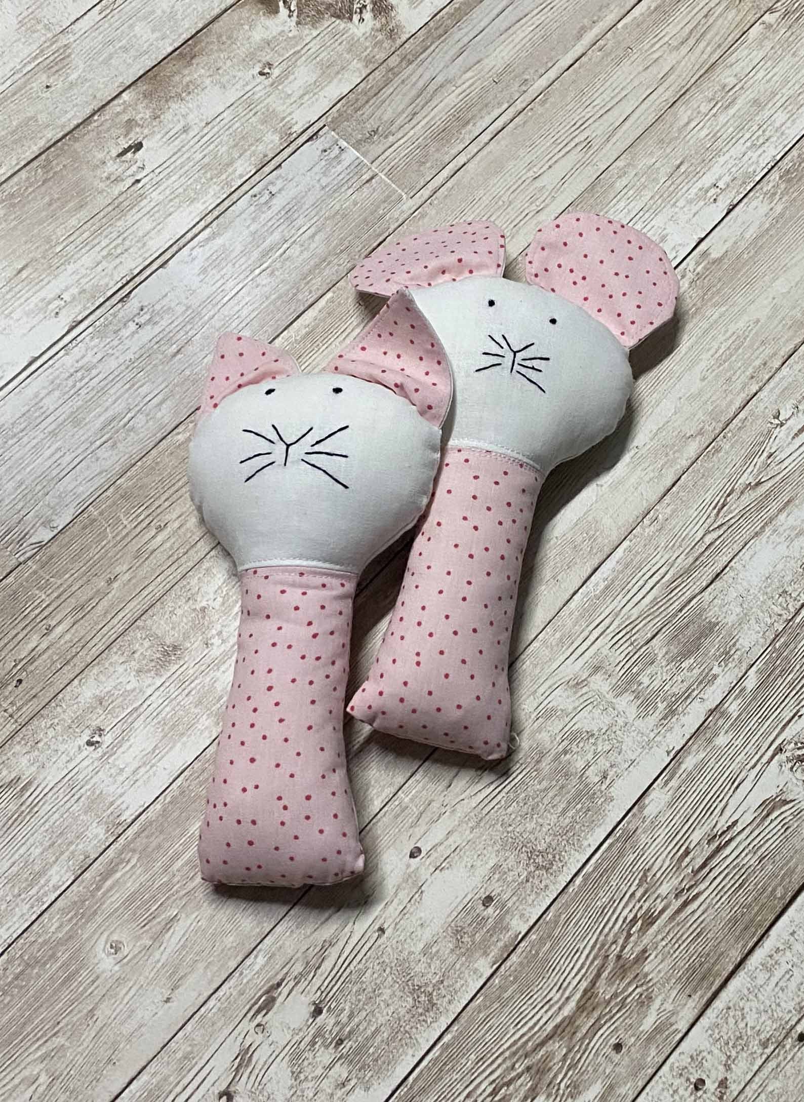 Catton Animal Rattle Toys With Squeakers Repairs. - Etsy