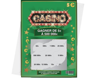 Fake Winning Ticket - Etsy