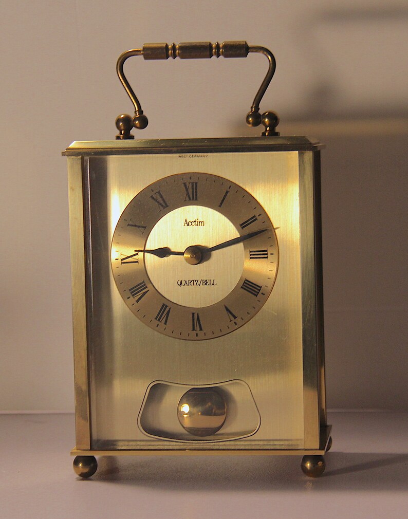 Rare Vintage Acctim Hourly Chiming Bell Pendulum Swinging - Etsy UK