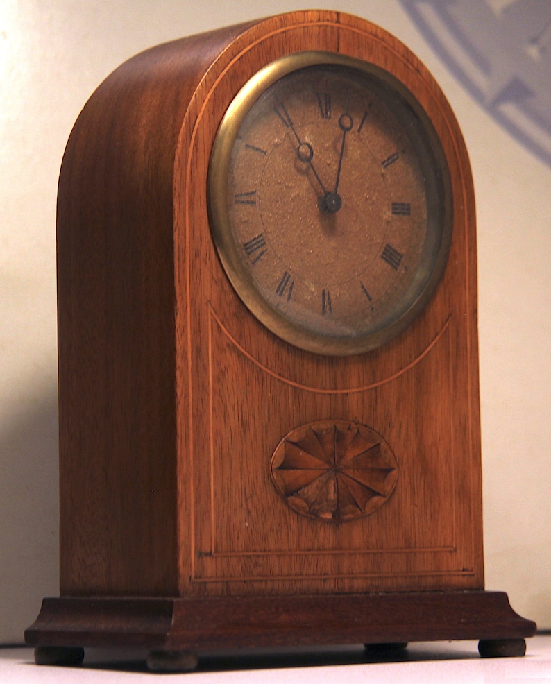 Antique Edwardian Swiss Made 8-day Mechanical Mantle Clock - Etsy Australia