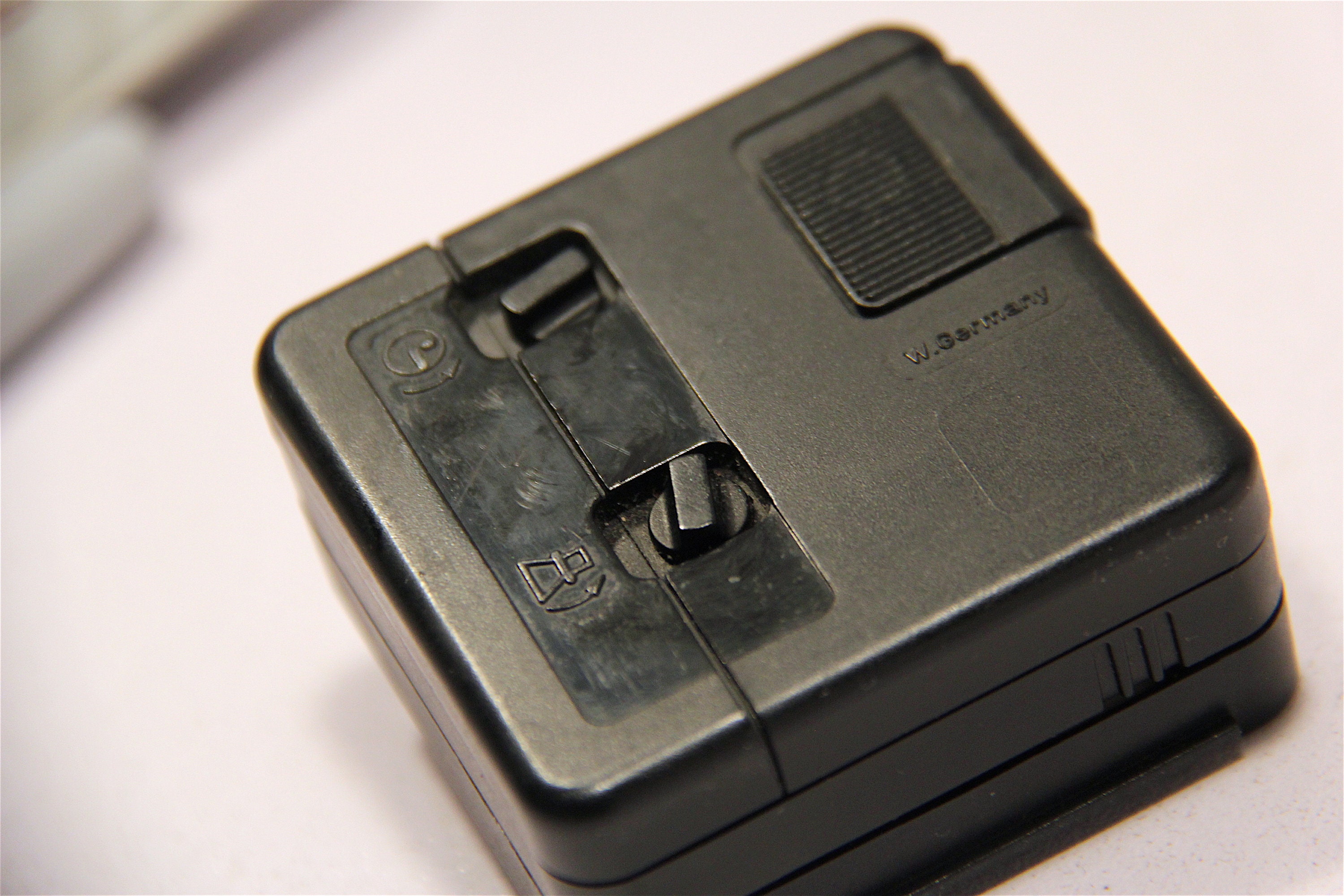 Ultra Rare TIMEX Travel Small Square Quartz Alarm Clock Made in W ...