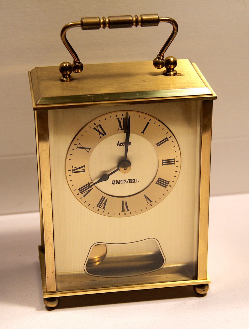 Rare Vintage Acctim Hourly Chiming Bell Pendulum Swinging - Etsy UK