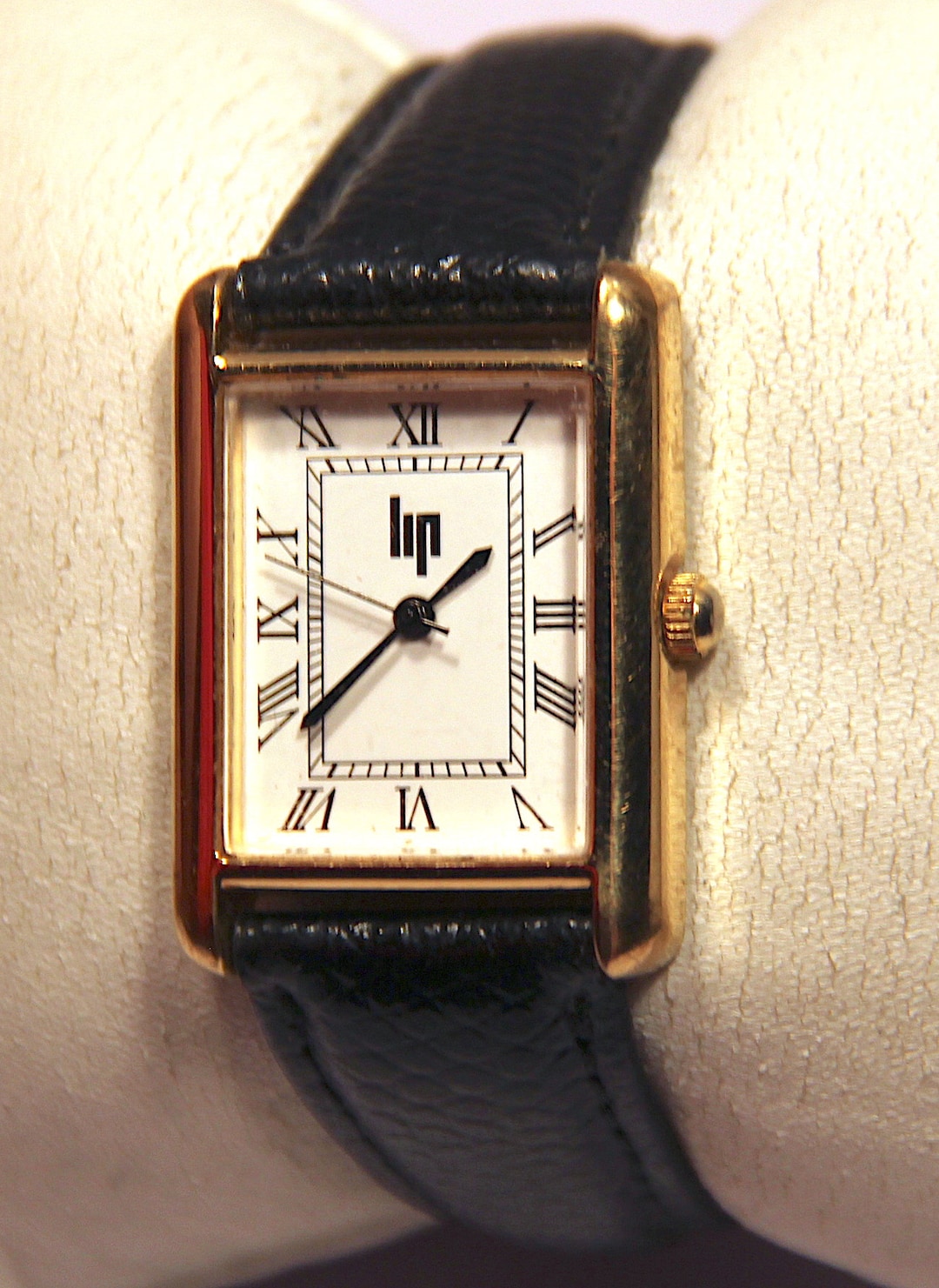 LIP Vintage Gold Tone Mens Quartz Tank Watch Classic - Etsy Australia