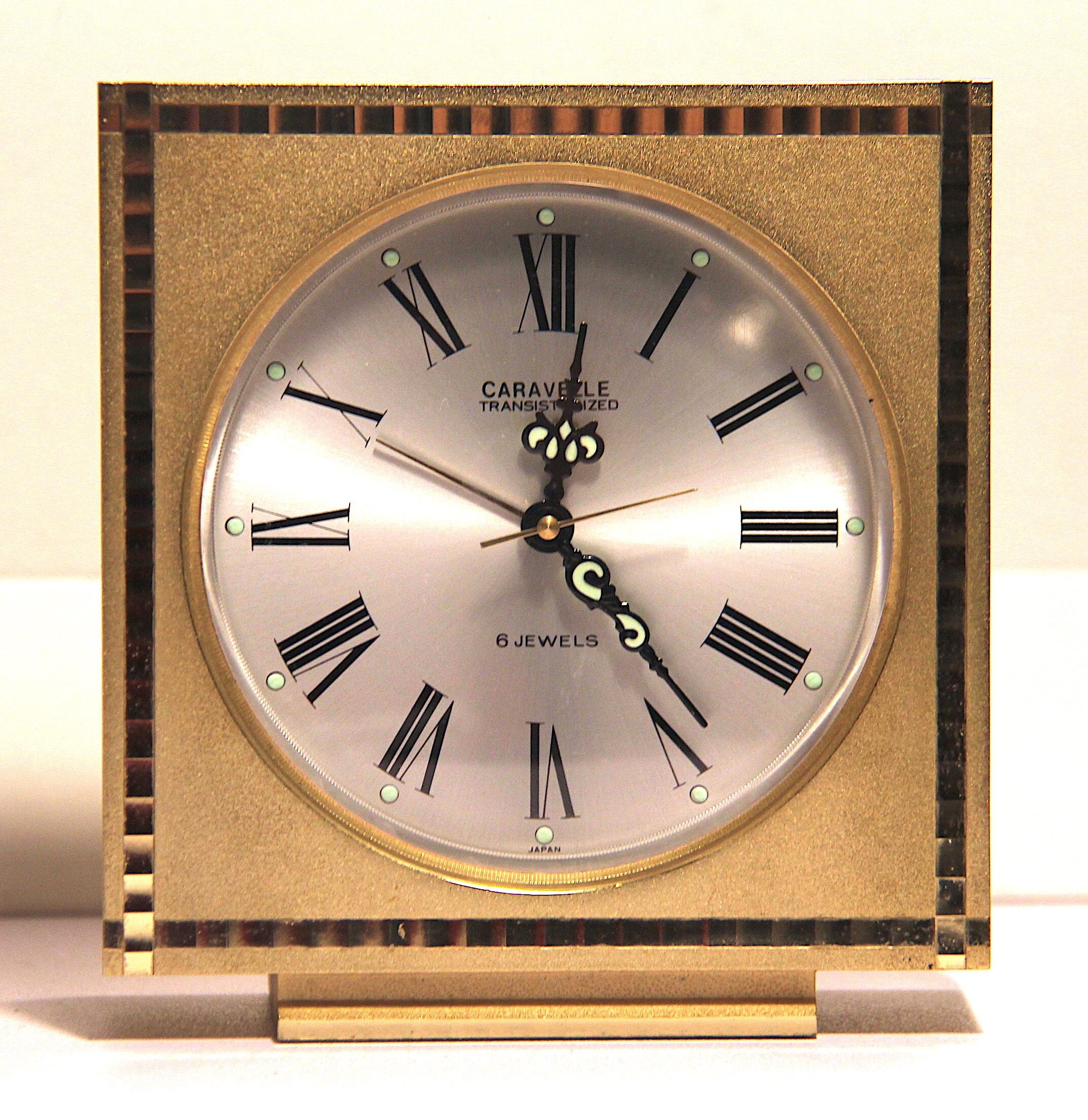 Vintage Rare CARAVELLE Transistorized Alarm Desk Clock Battery - Etsy