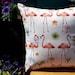 Flamingo Cushion Cover Pink Flamingo Throw Pillow Flamingo - Etsy