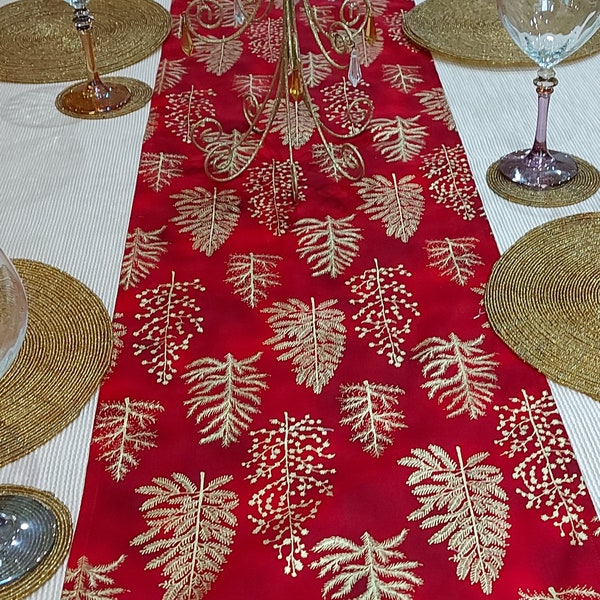 Christmas Table Runner - Etsy UK