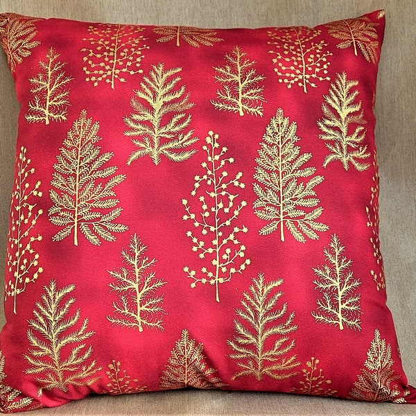 Red Christmas Pillows - Etsy