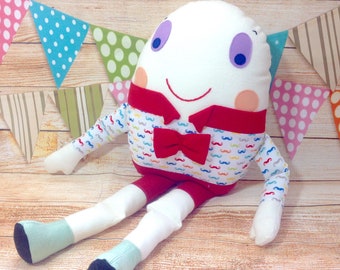 Humpty Dumpty Soft Toy Traditional Toy Nursery Rhymes Egg | Etsy