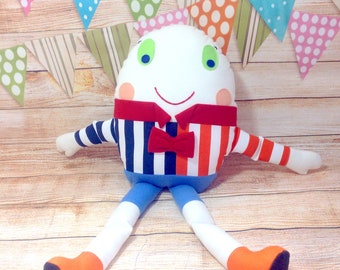 Humpty dumpty plush | Etsy