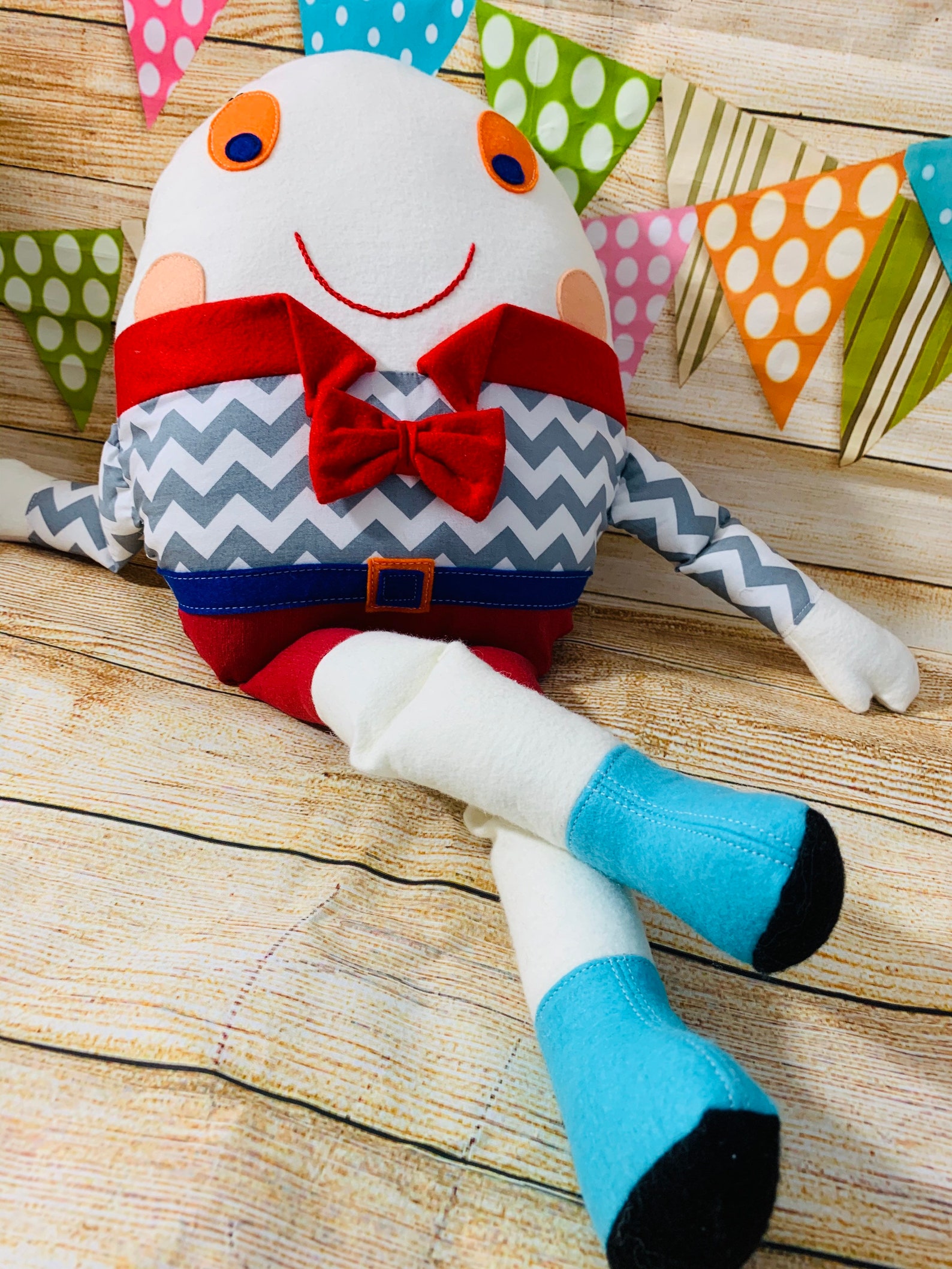 Humpty Dumpty Soft Toy, Traditional Toy, Nursery Rhymes Egg Doll, Story ...
