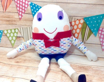 Humpty dumpty plush | Etsy