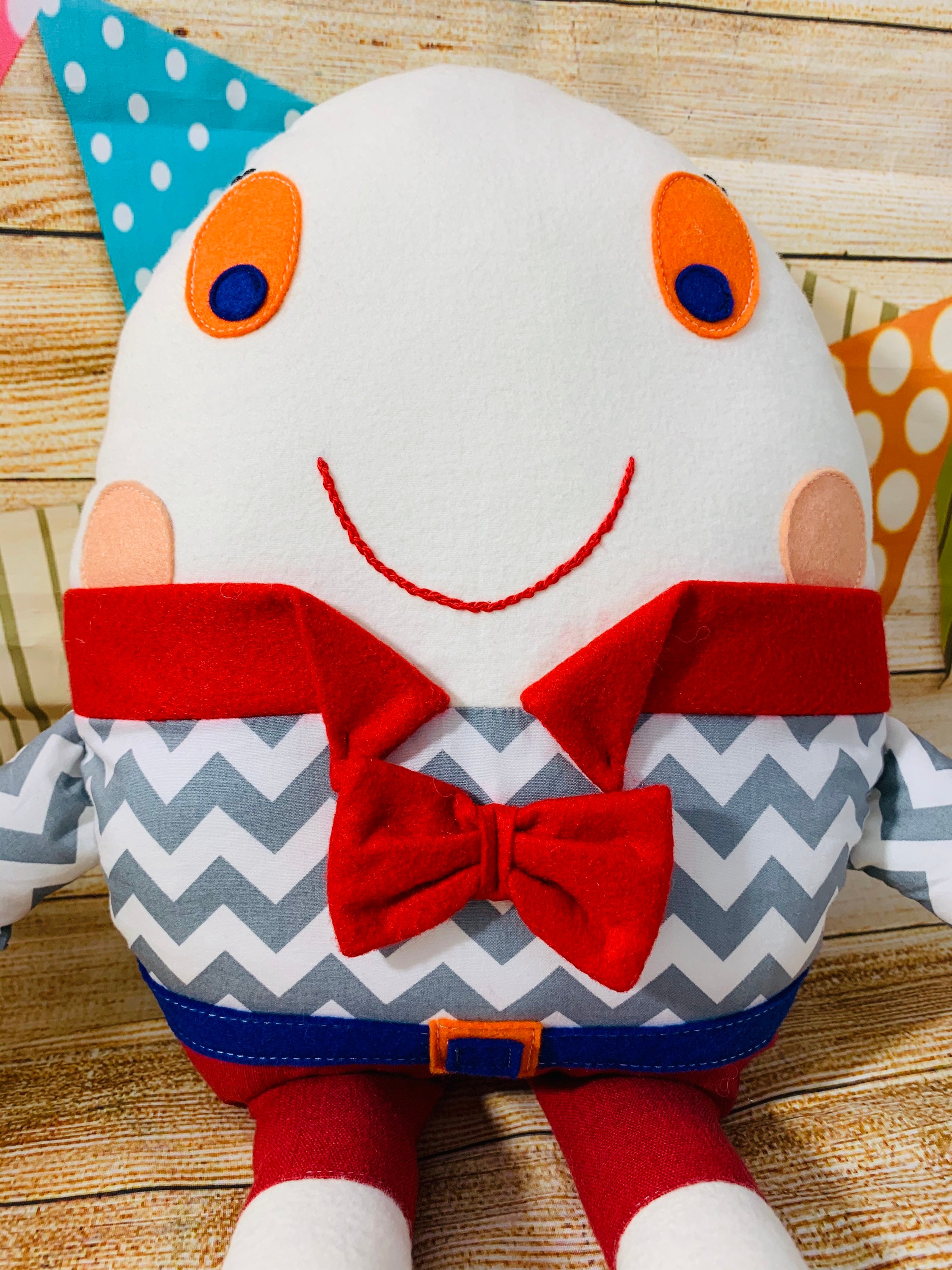Humpty Dumpty Soft Toy, Traditional Toy, Nursery Rhymes Egg Doll, Story ...