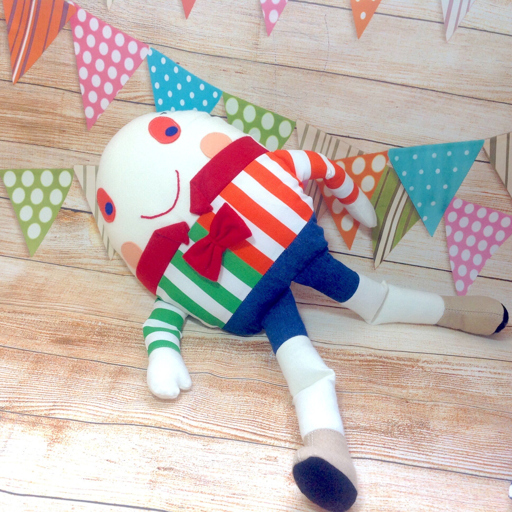 Humpty Dumpty Soft Toy, Traditional Toy, Nursery Rhymes Egg Doll, Story ...