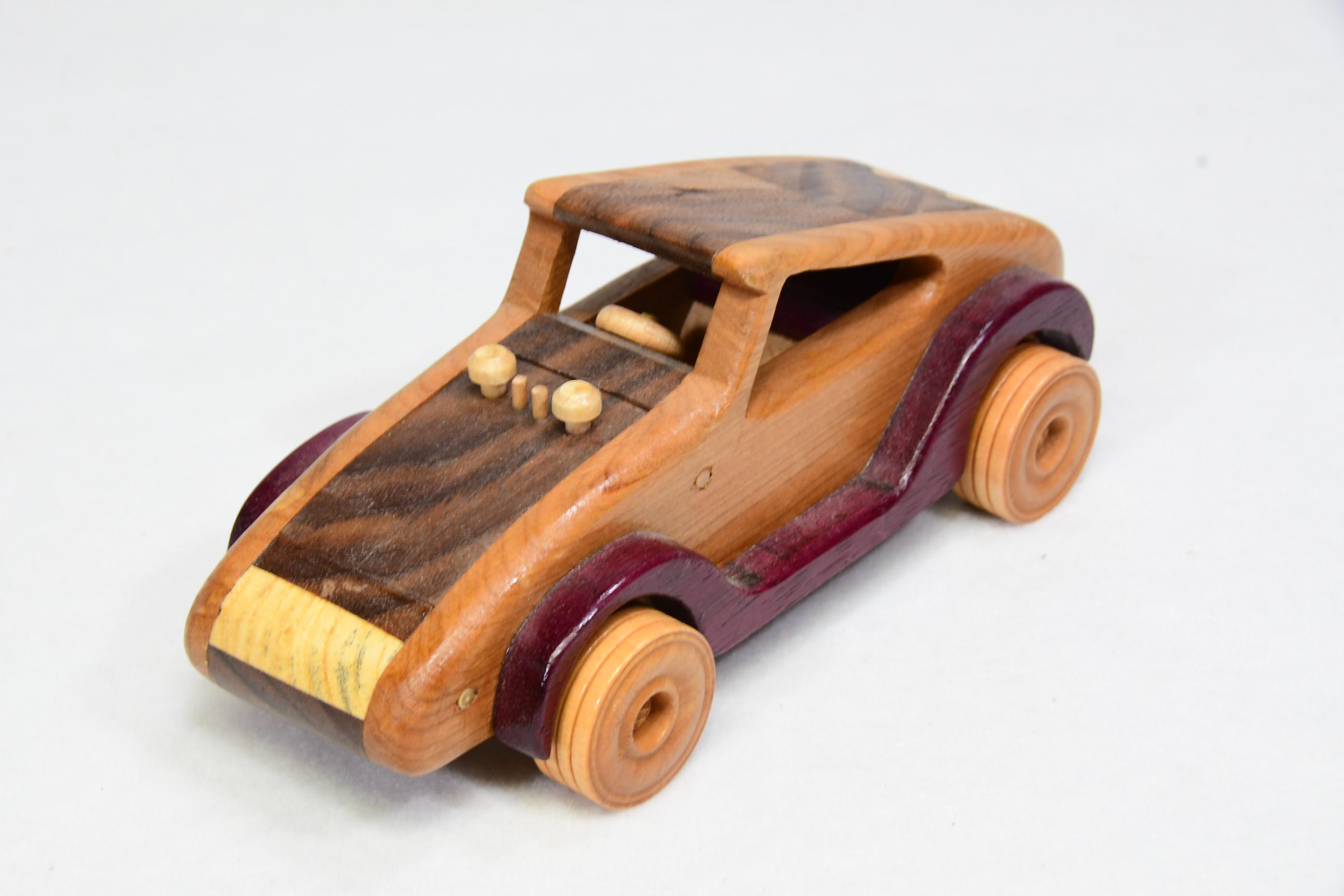 Hot Rod, Wooden Toy, Pretend Play, Toy Car, Toy Hot Rod - Etsy