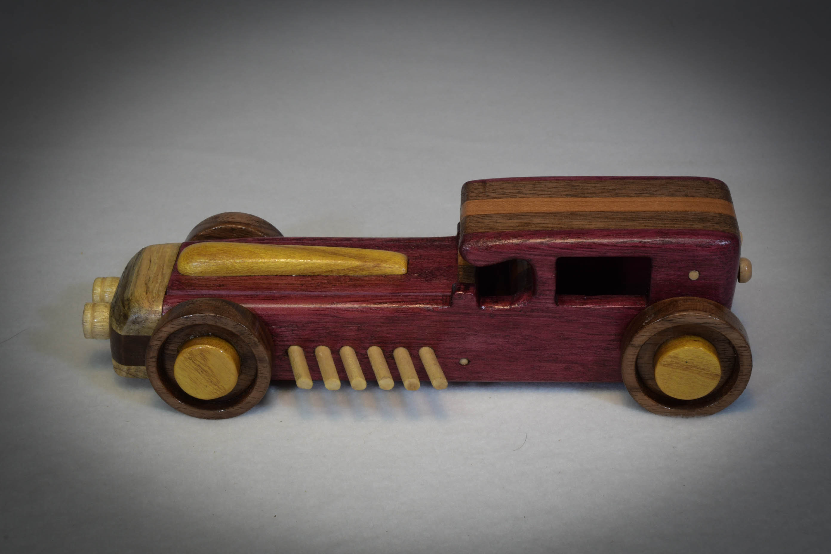 Hot Rod Toy, Removable Hood - Etsy