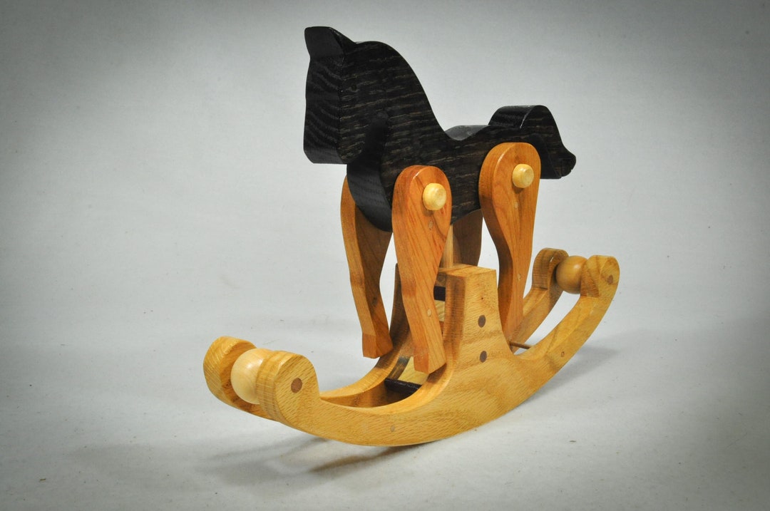 Hand Crafted Wooden Toy Rocking Horse - Etsy