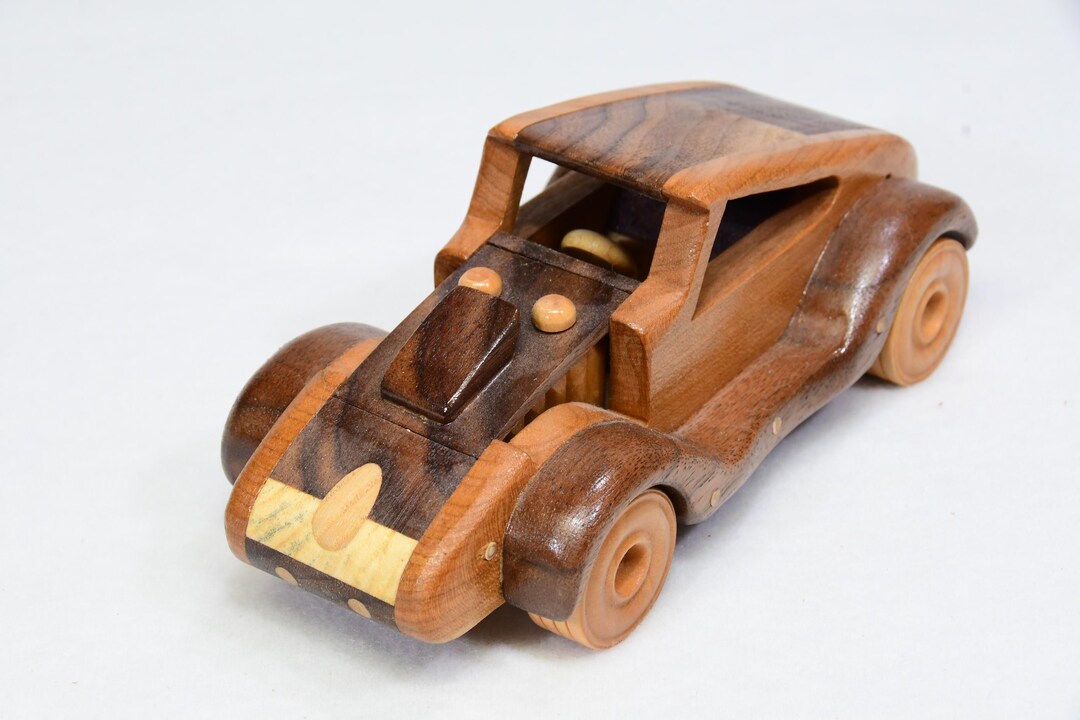 Hot Rod, Wooden Toy, Pretend Play, Toy Car, Toy Hot Rod - Etsy