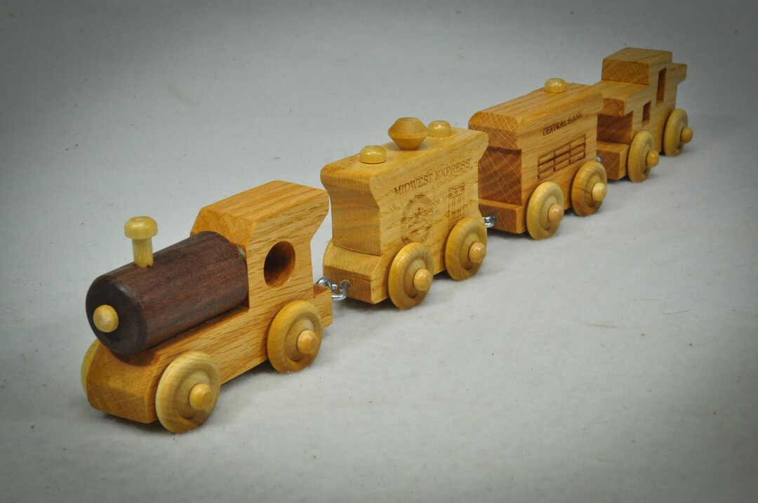 Toy Push Train for Birthday, Christmas, Holidays - Etsy