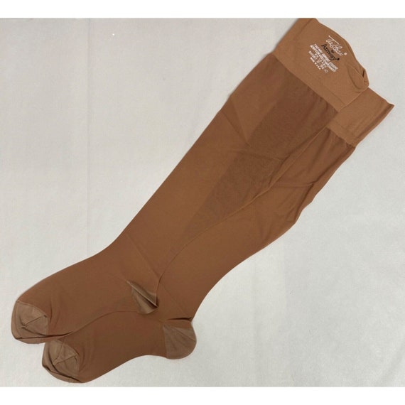 Vtg Amway Tableau Seamless Sheer Support Hose Stockin… - Gem